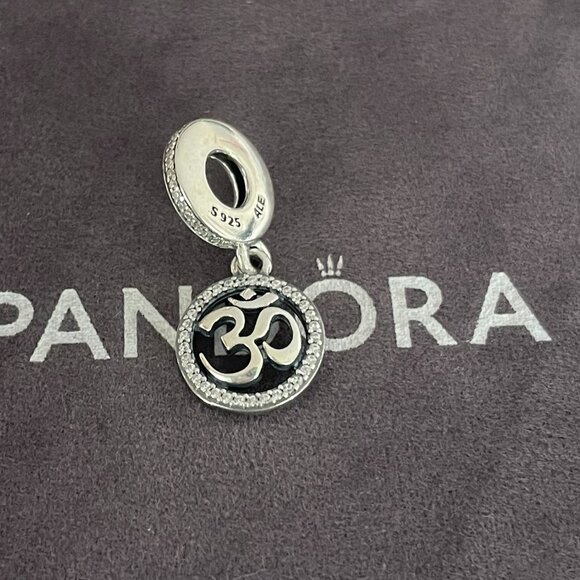 Pandora | Jewelry | Pandora Om Symbol Charm Sound Of The Universe Charm ...